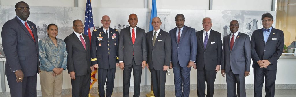 Haitian President Michel Martelly Visits the Perry Center - William J ...