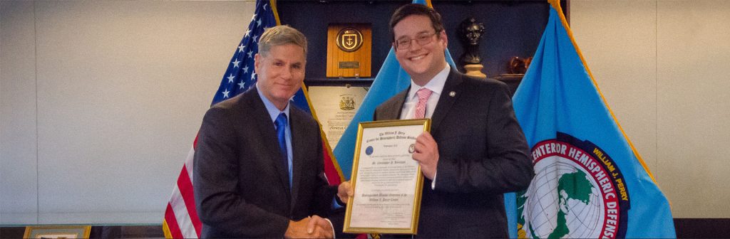 Congratulations to Mr. Christopher Hannigan, Member of the Perry Center ...